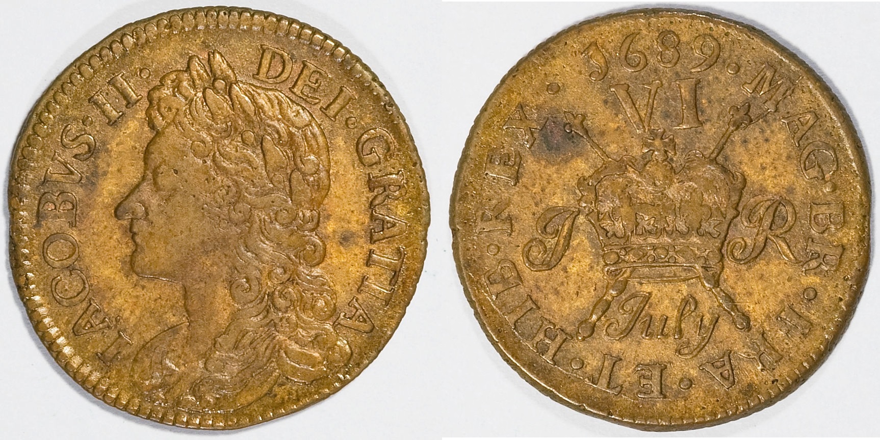 James II & his Gunmoney: July 1689 (timeline) | The Old Currency ...