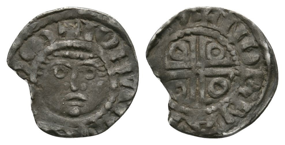 Irish Coin Daily: Prince John’s Silver Halfpenny (Second Coinage ...