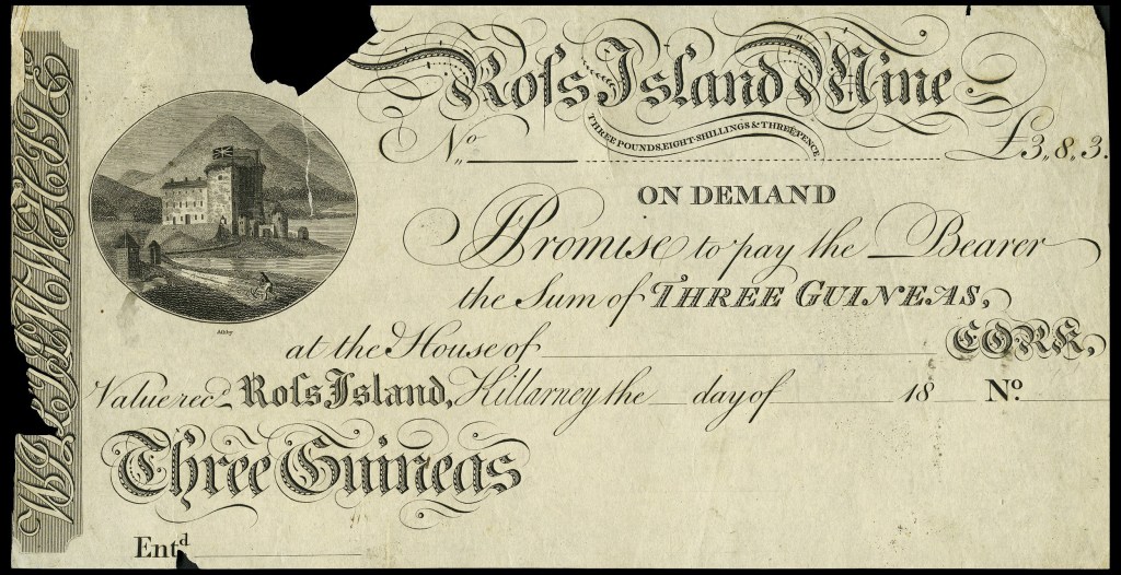 O’Brien Banknote Guide: Ross Island Mine (Killarney) 1804-c.1819 | The ...