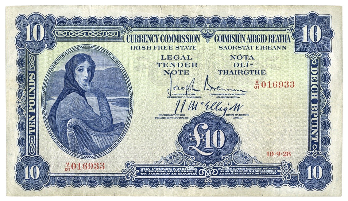 Modern Irish Banknotes: Currency Commission of the Irish Free State ...