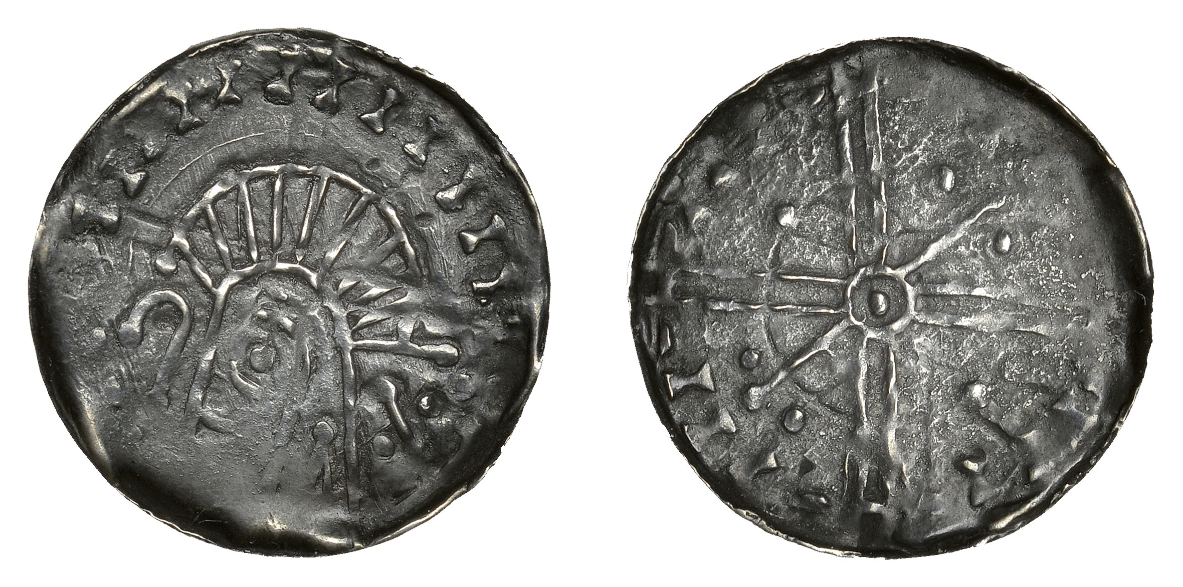 Irish Coin Daily: Hiberno-Norse Silver Penny, Phase VI – Crude draped ...