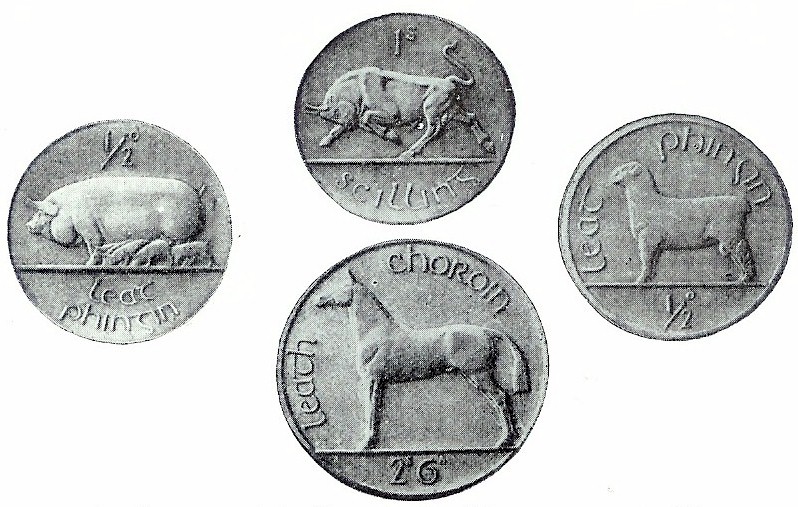 O’Brien Coin Guide: Percy Metcalfe’s Irish Coin Designs (1927) | The ...