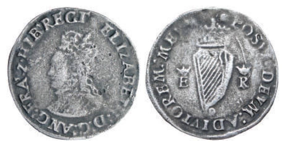 Irish Coin Daily: Contemporary copy of a 1558 Elizabeth I, base coinage ...