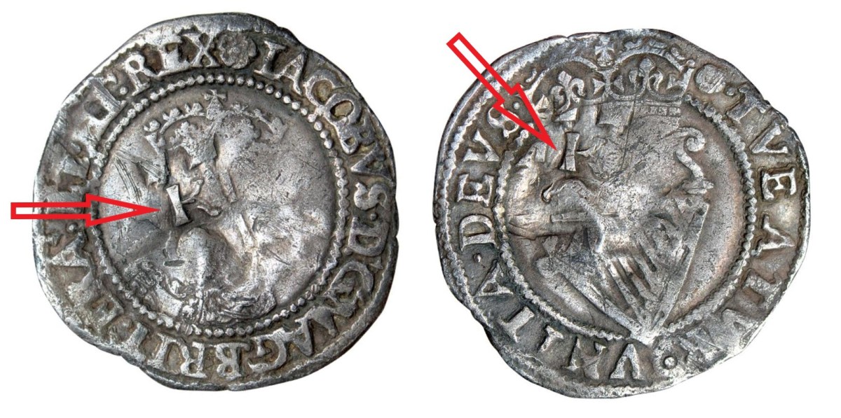 Irish Coin Daily: Confederate Catholic Sixpence – Counter-marked on a ...