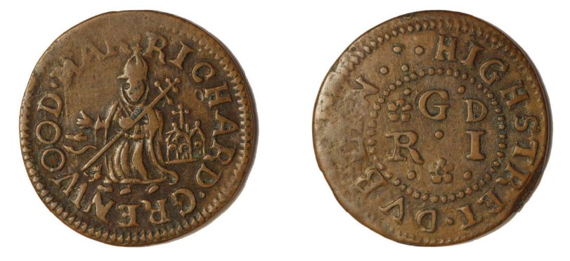 The Trade Token of Richard Greenwood, Dublin | The Old Currency ...